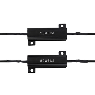Load Resistor Kit Solves LED Issue - 50 Watt/6 Ohm - Competition Series