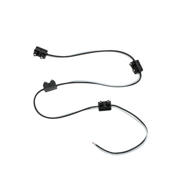 2-PRONG PLUG WIRING HARNESS WITH 6 LEAD BETWEEN PLUGS - 4 PLUGS