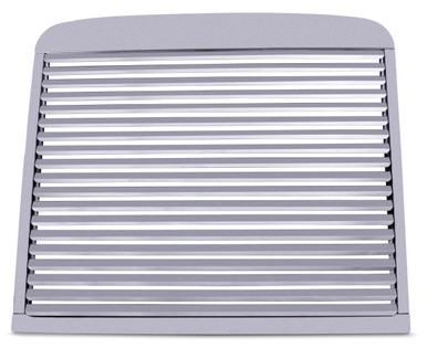 STAINLESS STEEL LOUVERED GRILLE FOR FREIGHTLINER CLASSIC & FLD