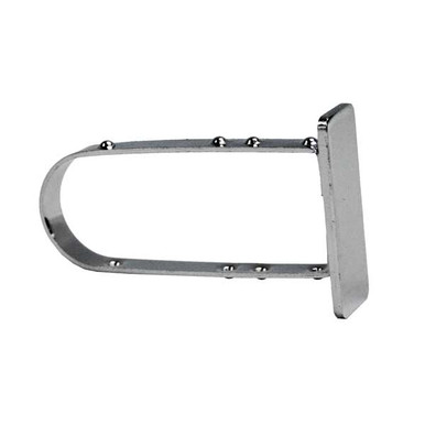 Satin Chrome End cap for rectangular tubing - Retail Supplies by WR ...