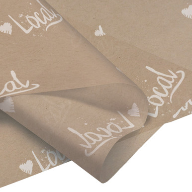 Love Local™ Tissue Paper 20" x 30" - Retail Supplies by WR Display ...
