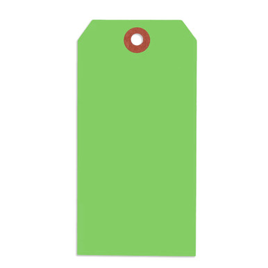 Green #5 Shipping Tags 4-3/4" x 2-3/8" - Retail Supplies by WR Display ...