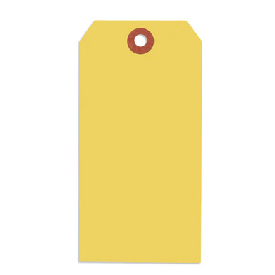 Yellow #5 Shipping Tags 4-3/4" x 2-3/8" - Retail Supplies by WR Display ...