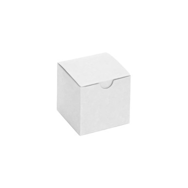 #33 White Pop N' Lock Giftware Box - 3"x3"x3" - Retail Supplies by WR ...