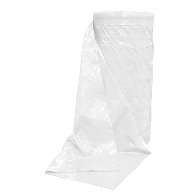 54" White Heavy Duty Poly Garment Roll 1.25 mil x 1000 ft. (approx. 222 ...