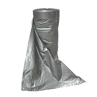 72" Silver Heavy Duty Poly Garment Roll 1.25 mil x 1000 ft. (approx ...