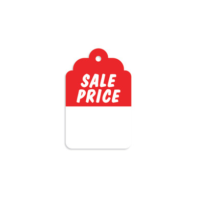 Small Sale Bell Tag 1-1/8" x 1-3/4" - Retail Supplies by WR Display ...