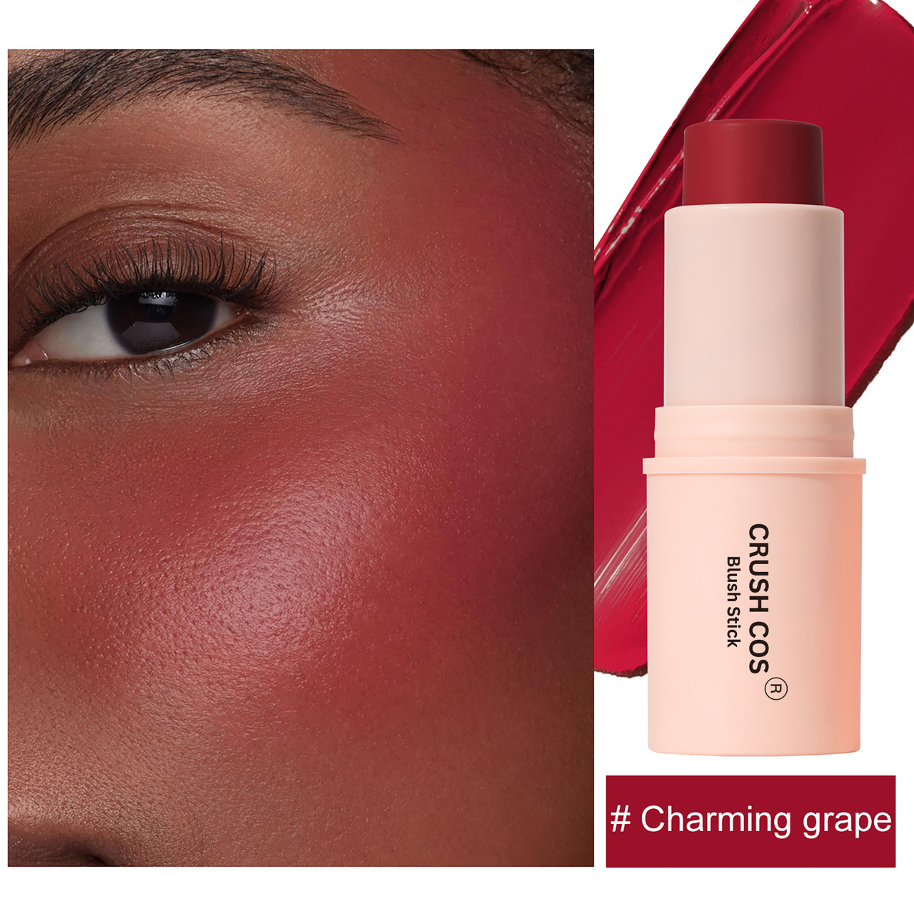 Multi-Use Blush Stick – Effortless Color for Cheeks, Lips, and Eyes