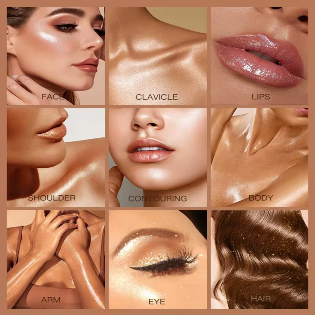 CRUSH COS Radiance Glow Illuminator – Liquid Shimmer Highlighter for ...