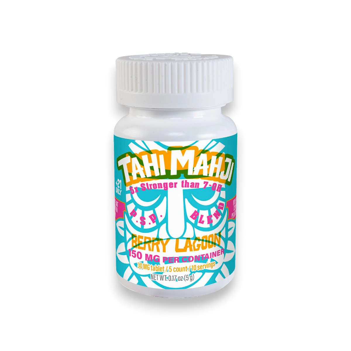 Tahi Mahji P.S.P. Blend Chewable Tablets Berry Lagoon 30mg Per Tablet