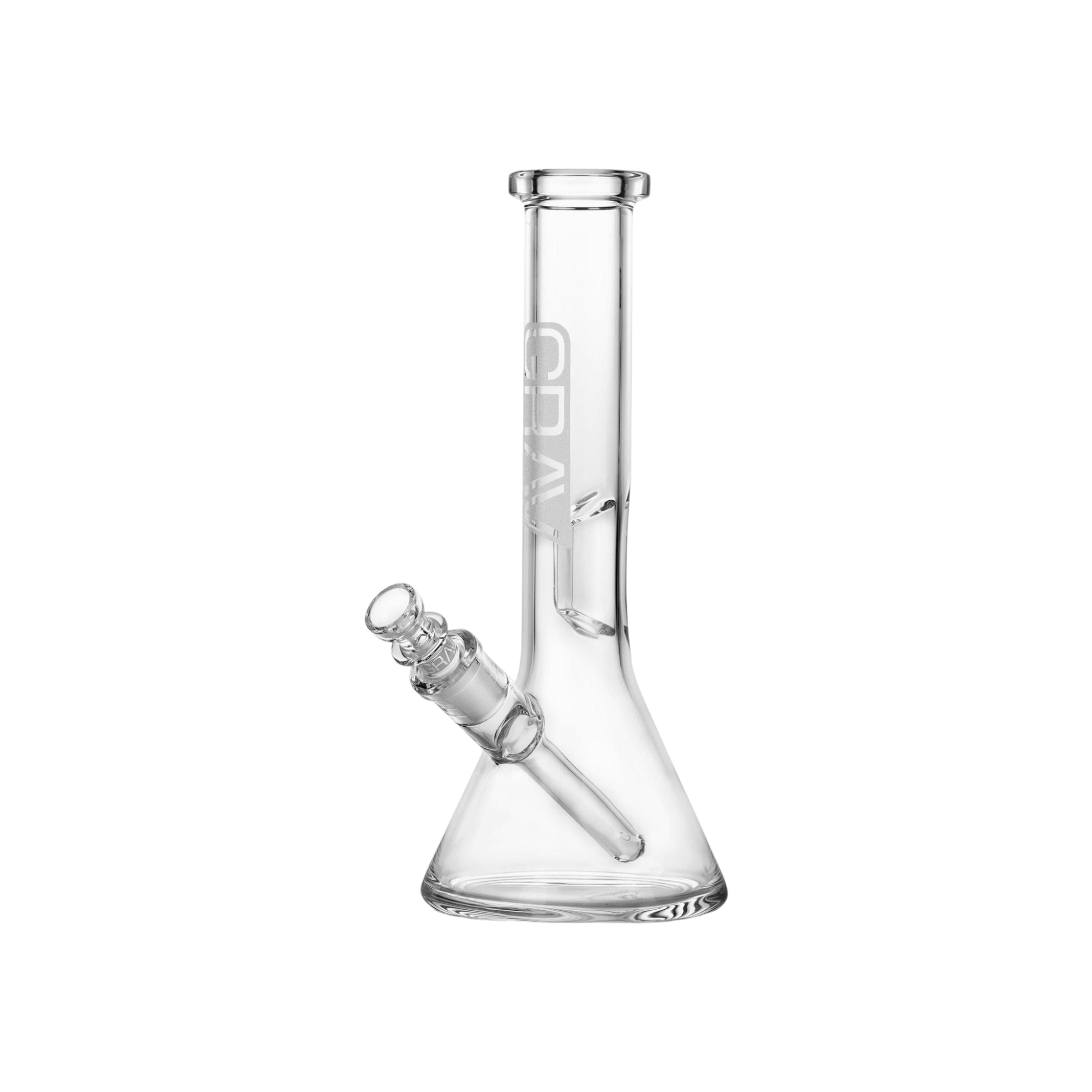 Grav Labs Glass Water Pipe: Beaker Base Small Bong