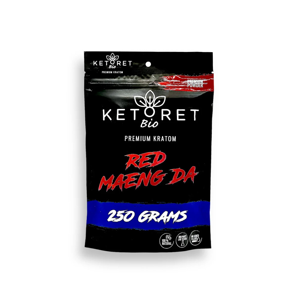 Ketoret Bio Premium Kratom Extra Full Powder Red Maeng Da - High ...