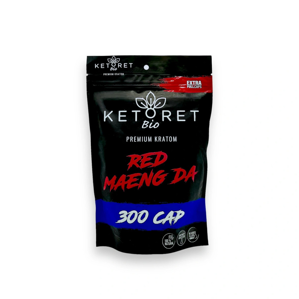 Ketoret Bio Premium Kratom Extra Full Capsules Red Maeng Da ...