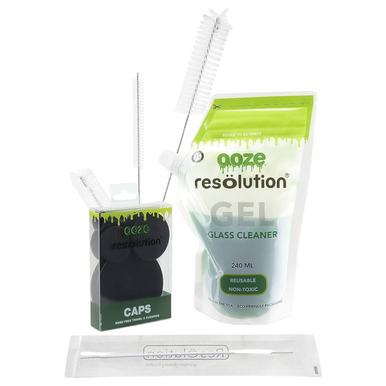 Ooze Resolution Cleaning Kit: Keep your smoking gear clean and fresh. Get the ultimate cleaning ...