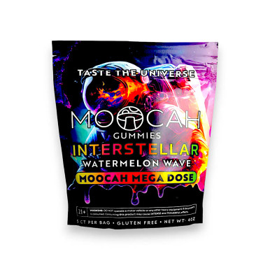 Moocah Gummies Interstellar Watermelon Wave | Nootropic Blend