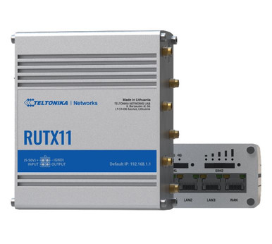 Teltonika RUTX11 - Instant LTE Failover | Reliable and Secure CAT6 Dual ...
