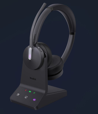 Yealink WH64 Hybrid Dual Teams DECT Wireless Headset, DECT & Bluetooth ...