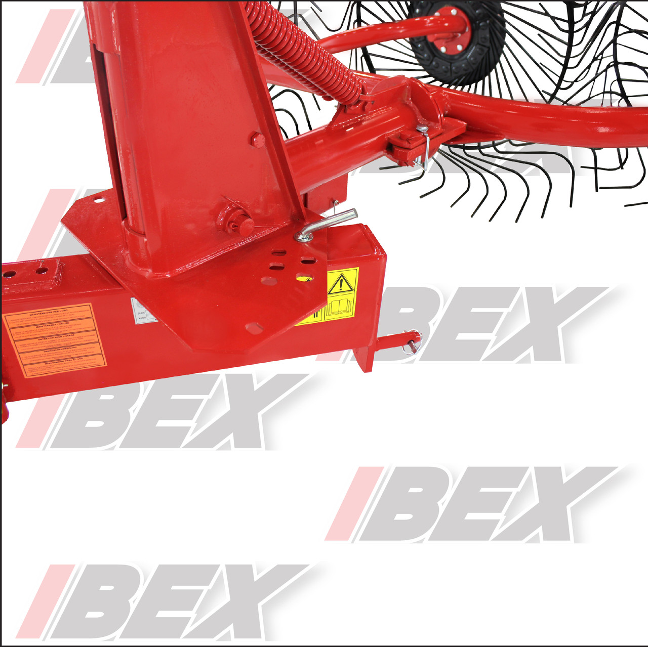 Ibex TM150 4 Wheel Rake
