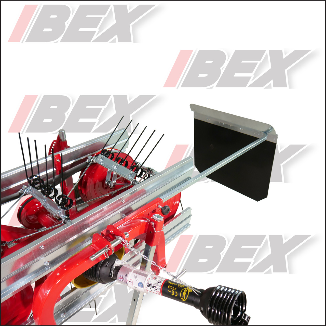 Ibex TX80 Mini Belt Rake