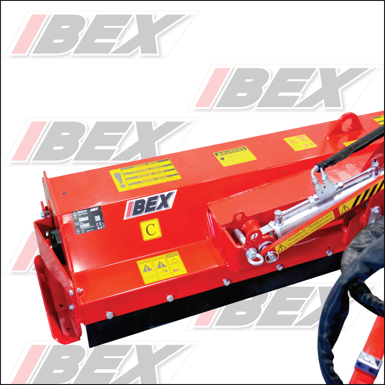Ibex TL73 Hydraulic Offset Flail Mower | Ibex Equipment | Compact and ...