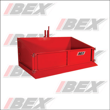 Ibex TX47 4' 3 Point Dump Bucket | Subcompact and Compact Tractor ...