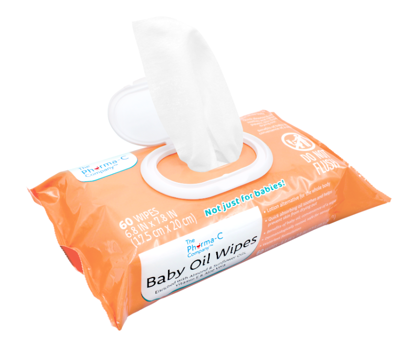 Baby Oil Wipes
