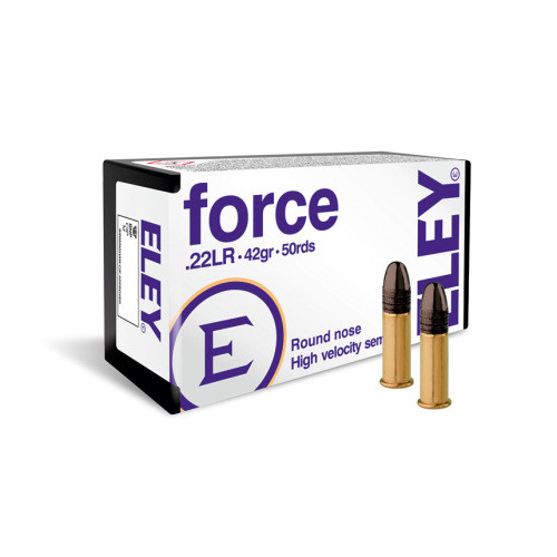 Eley Force Semi-Automatic HV .22 LR Ammunition