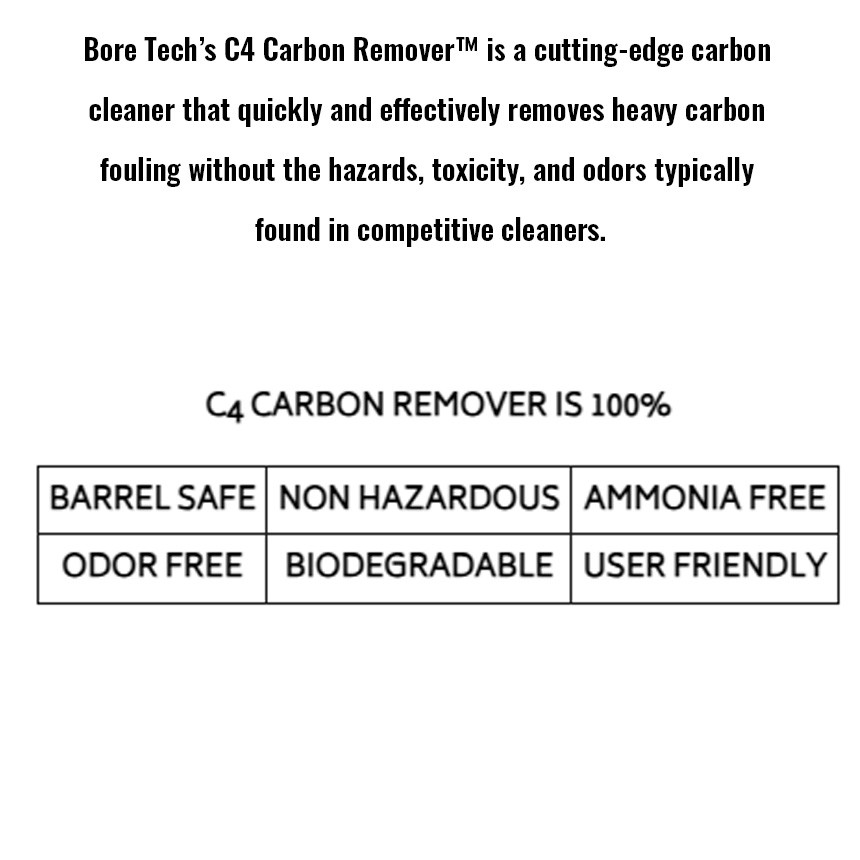 BoreTech C4 Carbon Remover 16oz | C4 Gun Cleaner | Creedmoor Sports