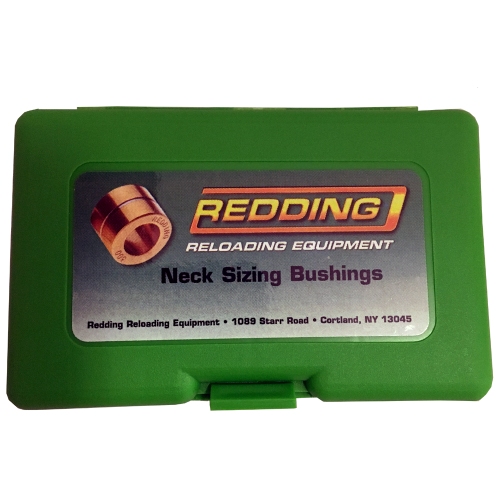 Redding Neck Size Bushings Storage Box