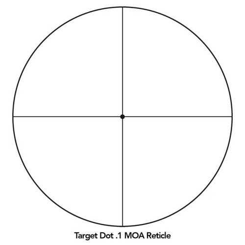Sightron SIII Competition ED 45x45 .1 Target Dot Scope - Creedmoor ...