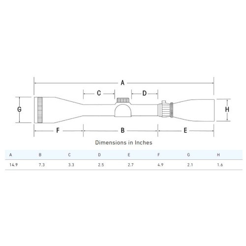 Sightron SIII Competition ED 45x45 .1 Target Dot Scope - Creedmoor ...