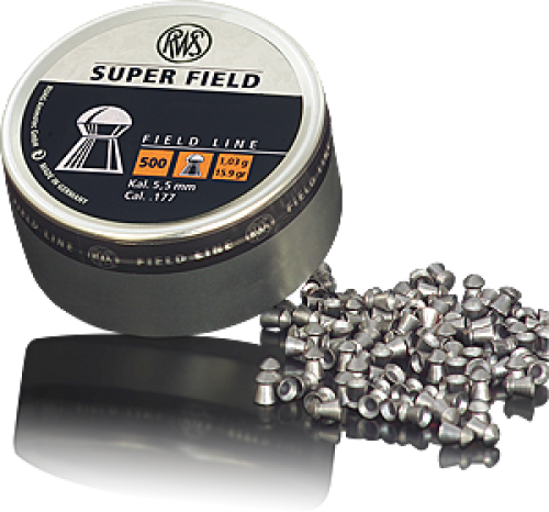 RWS Superfield .22 Caliber 5.5 mm 1.03 Grain Pellet