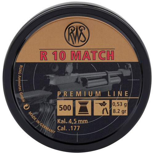 RWS R10 .177 4.5 mm 53 Grain Pellets