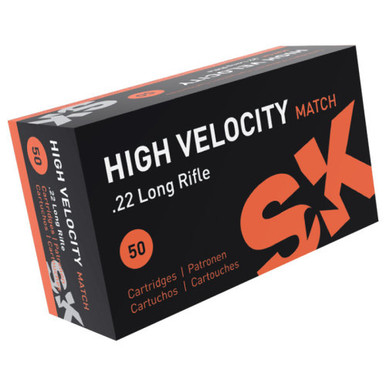 SK High Velocity Match .22 LR Ammunition - Creedmoor Sports, Inc.