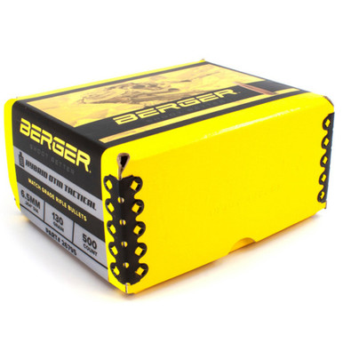 Berger 6.5mm 130 Gr AR Hybrid OTM Tactical Bullets (500 Ct) - Creedmoor ...