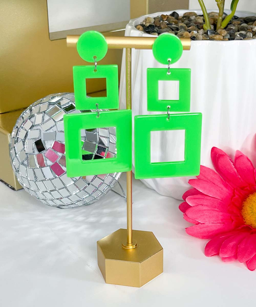 Neon Earrings