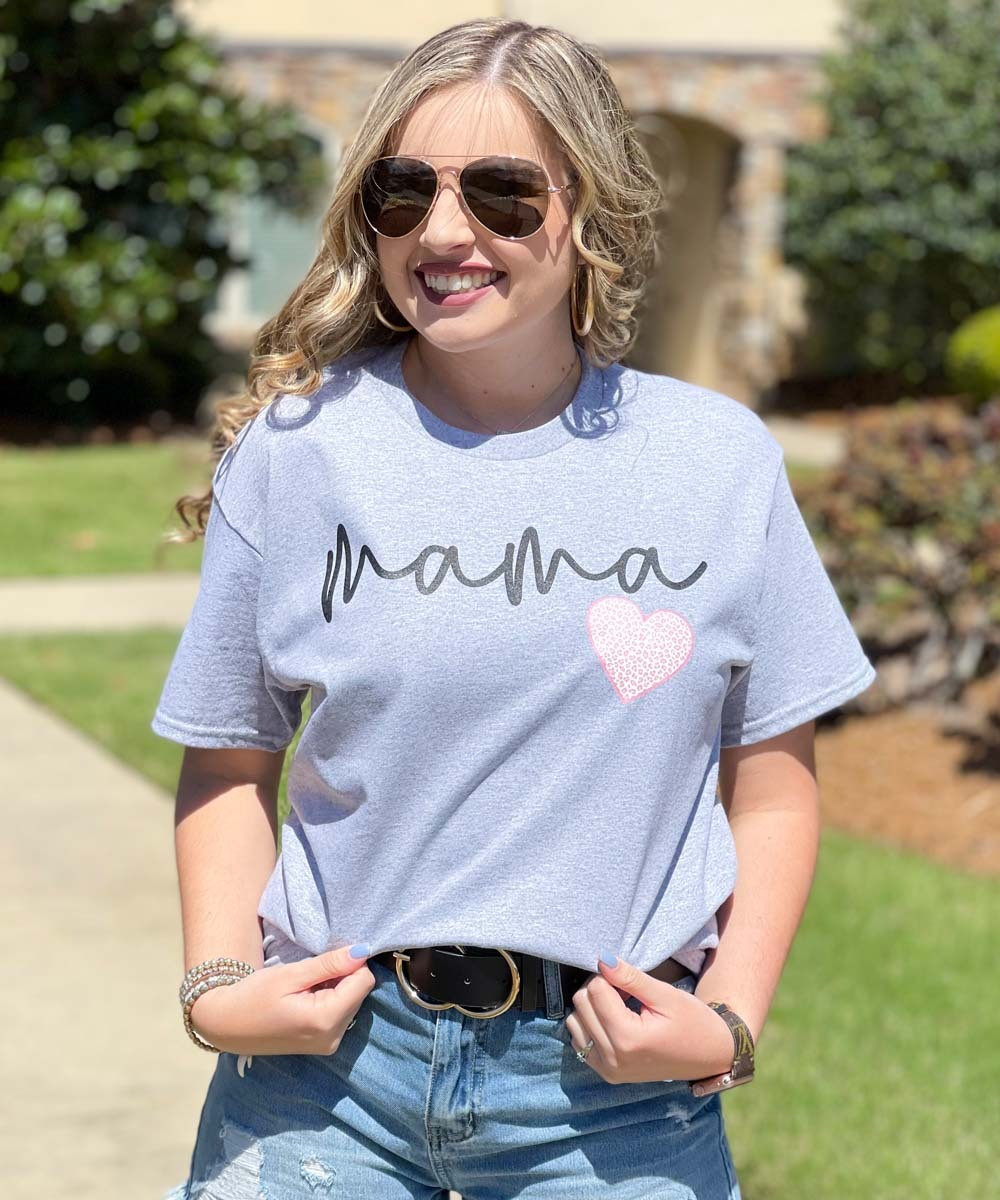 Mama Embroidered Shirt