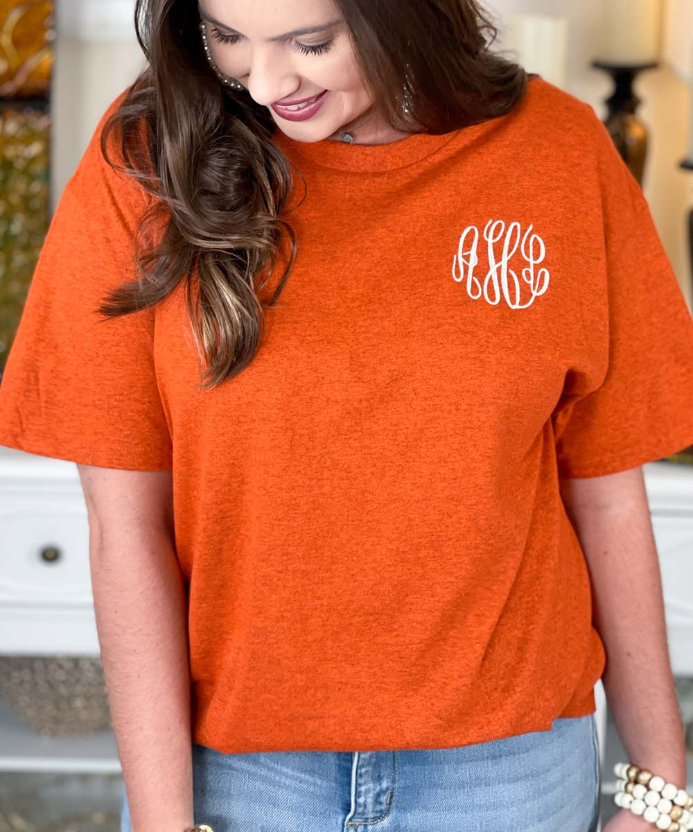 Monogrammed Tee Shirt