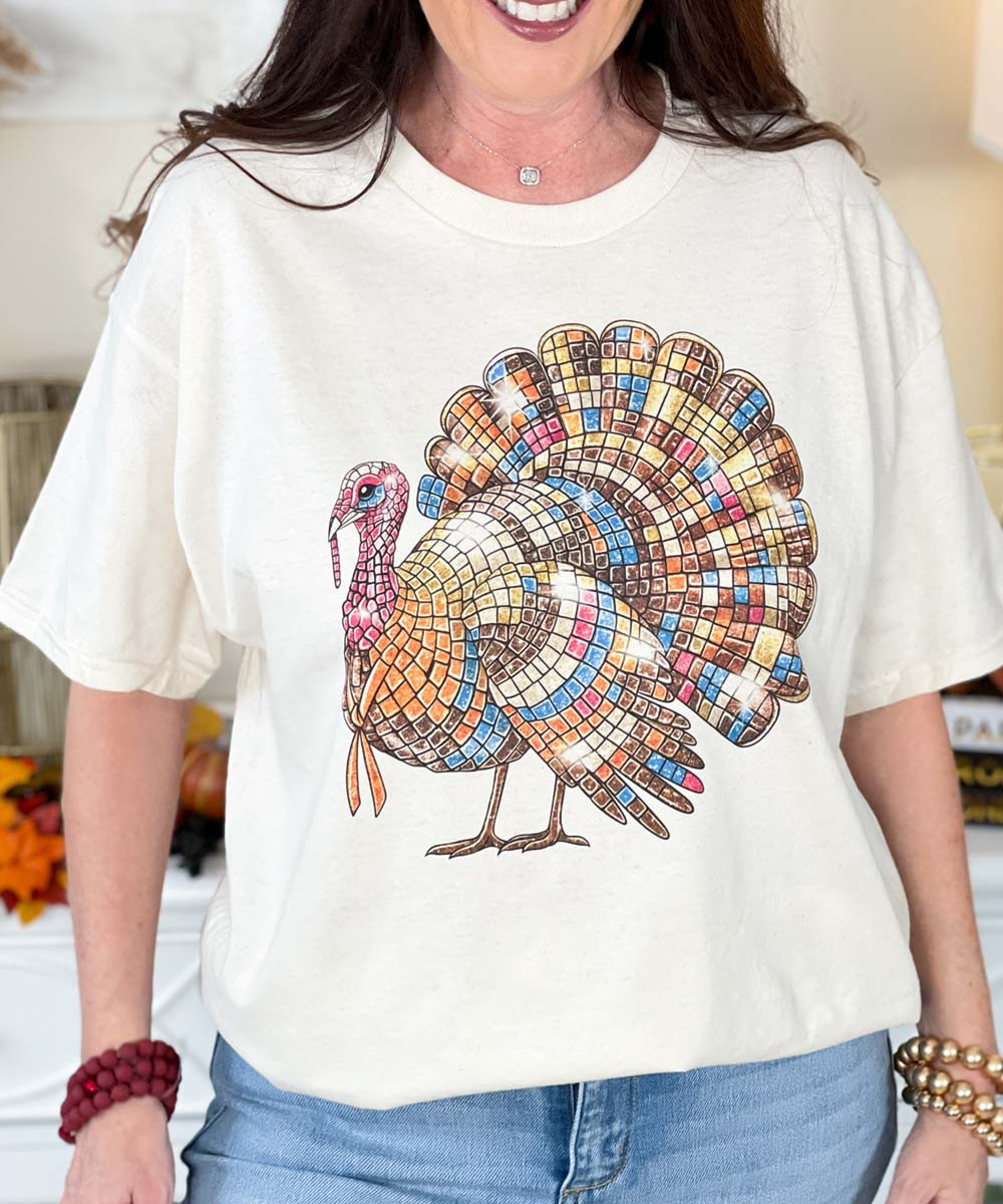 Turkey Graphic Tee Shirt