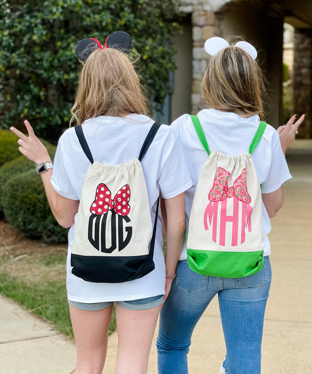 Monogrammed and Personalized Backpack