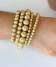 CCB Texture Ball Multi Stackable Bracelet