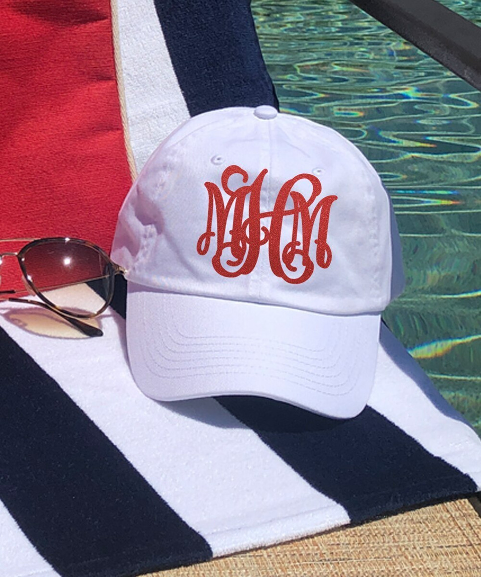 Monogrammed Ladies Ball Cap