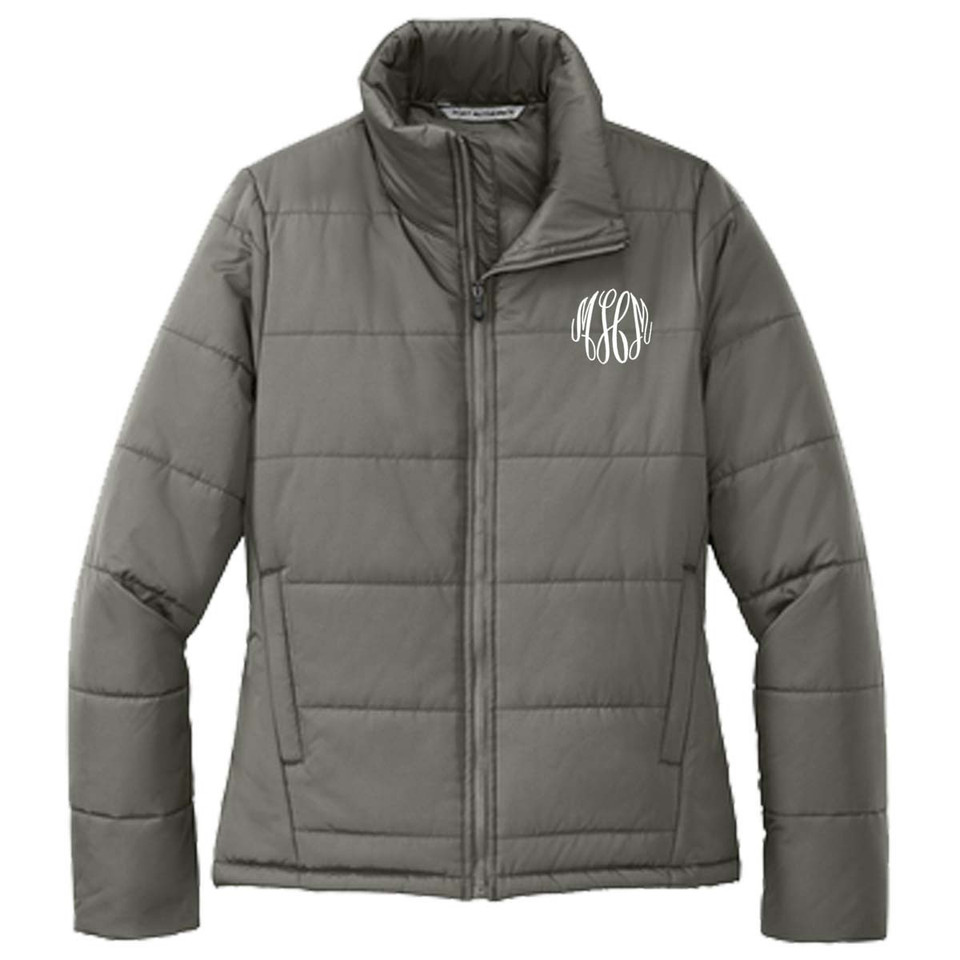 Monogrammed Full Zip Jacket