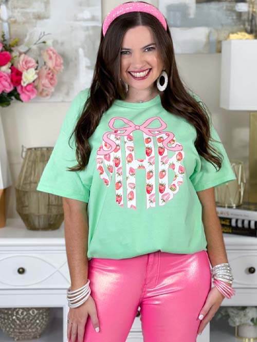 Monogrammed Clothing & Graphic Tees | Family Owned | Born To Be Sassy