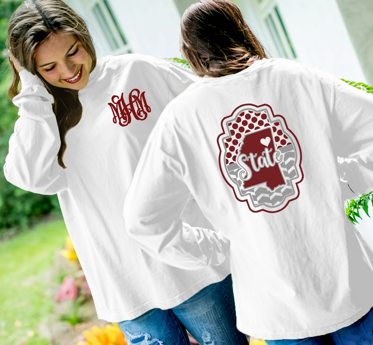Monogrammed State Shirt