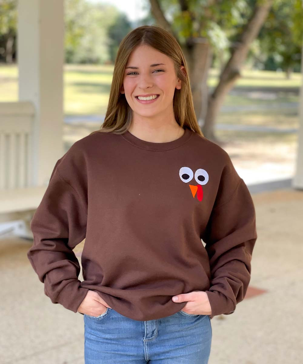 Turkey Face Sweatshirt