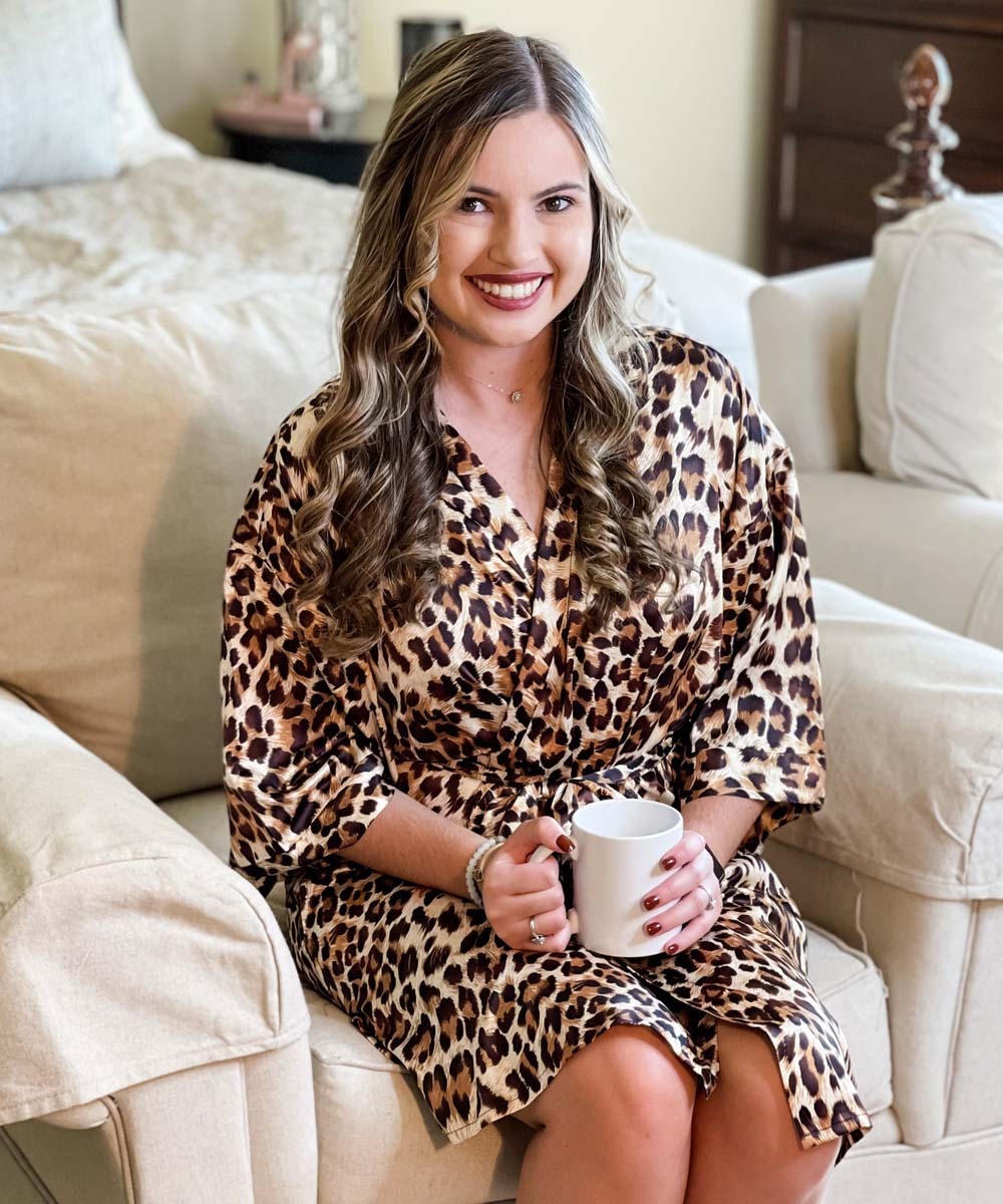 Leopard Robe