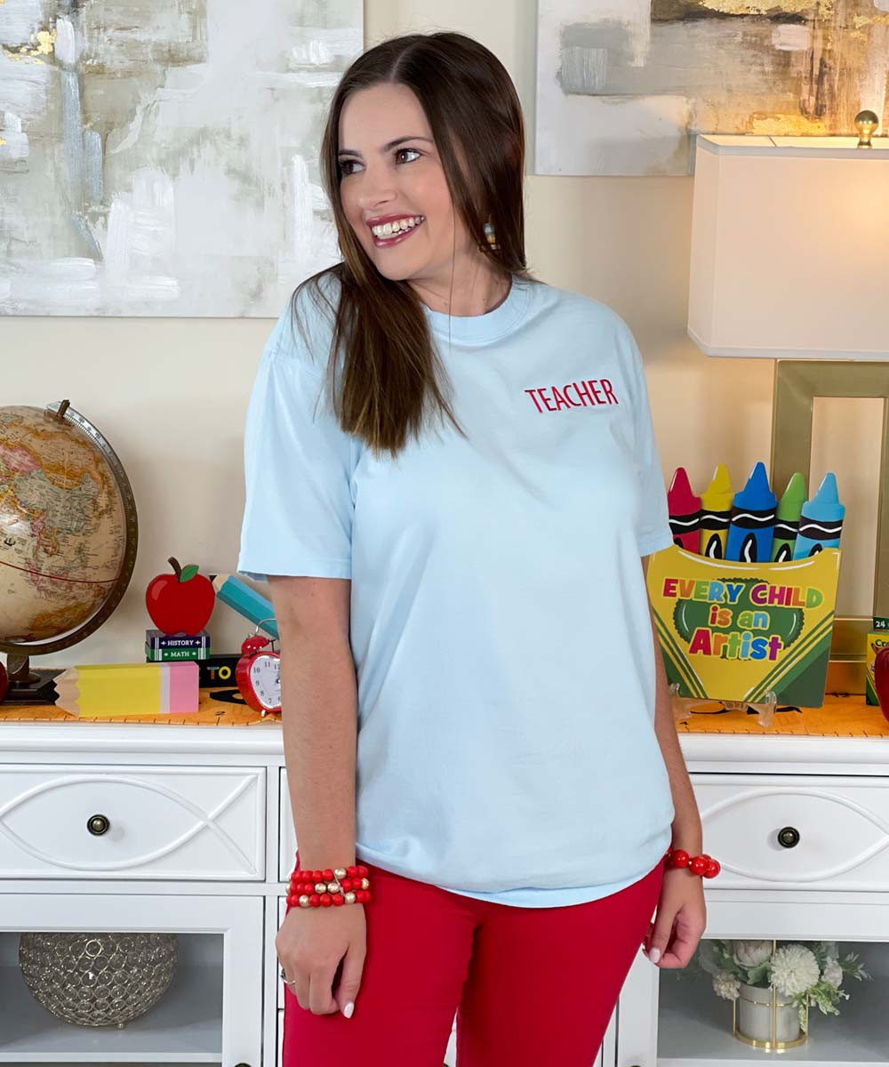 Teacher Comfort Colors Shirt