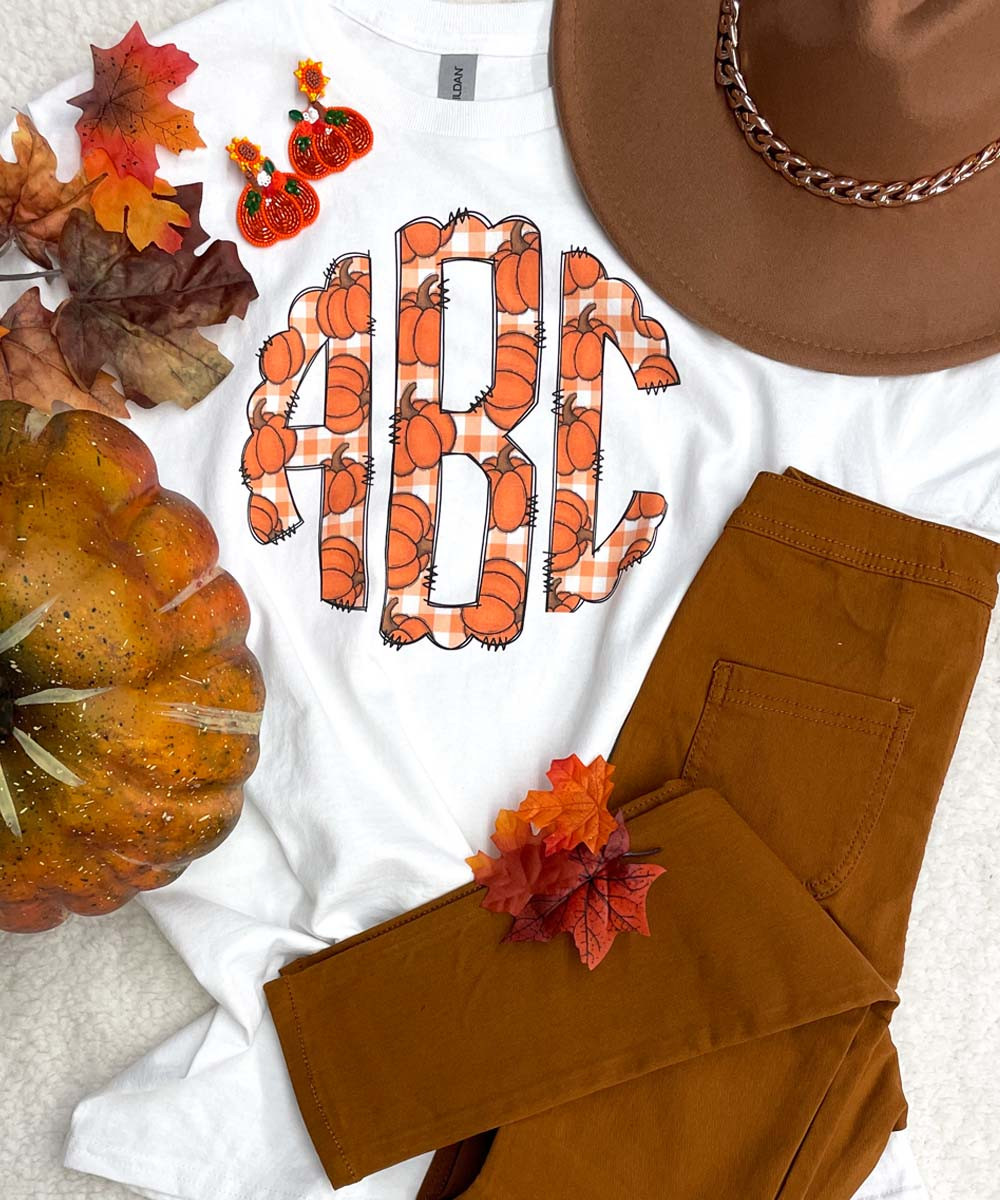 Fall Monogram Shirt