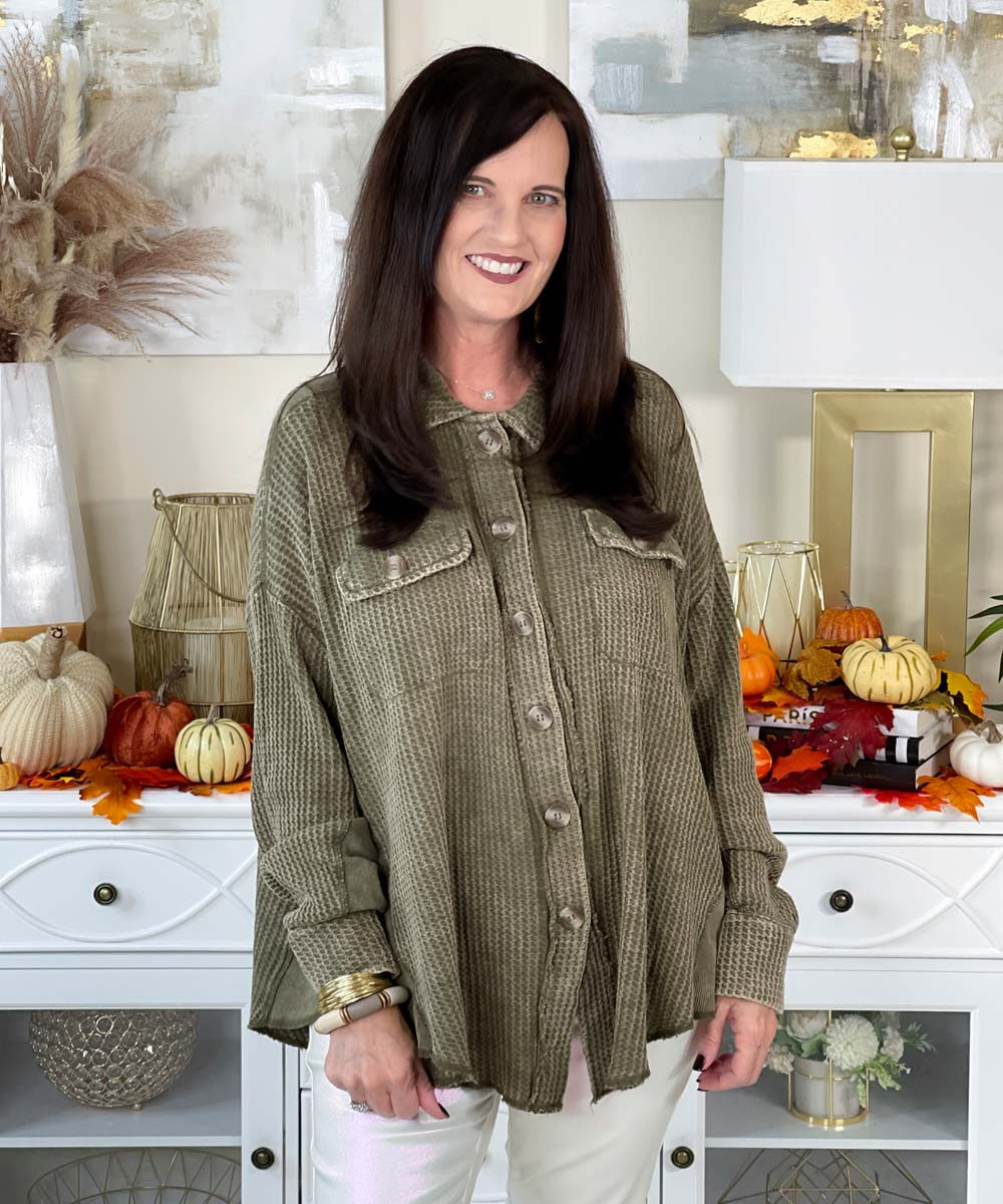 Oversized Shacket